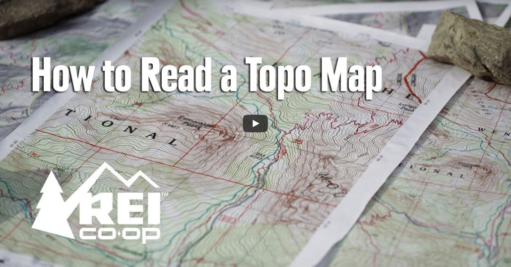 How to Read a Topographic Map – REI Hiking Skills Video – Hiking South ...